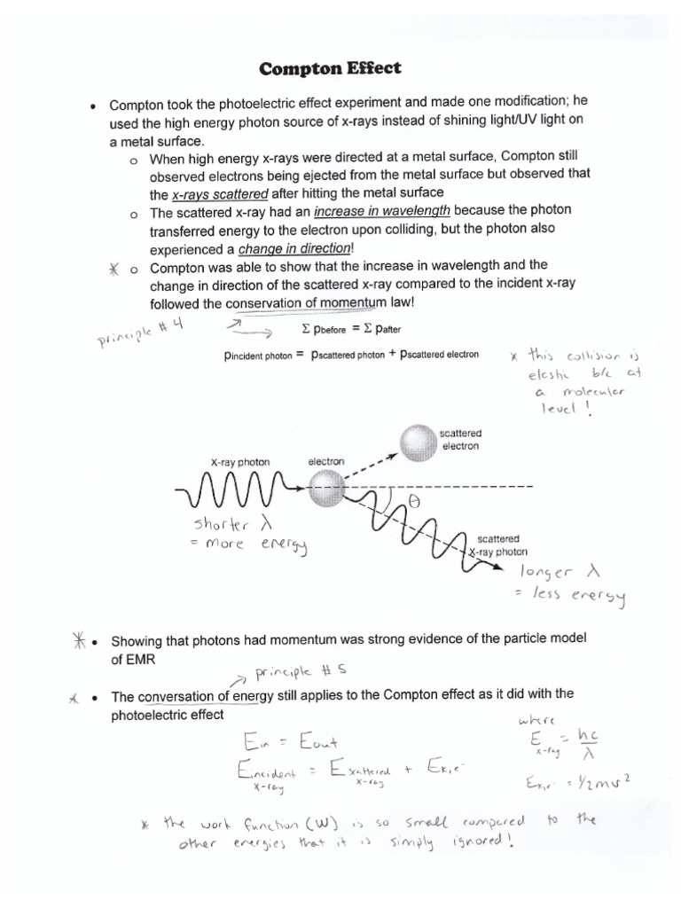 Compton Effect | PDF