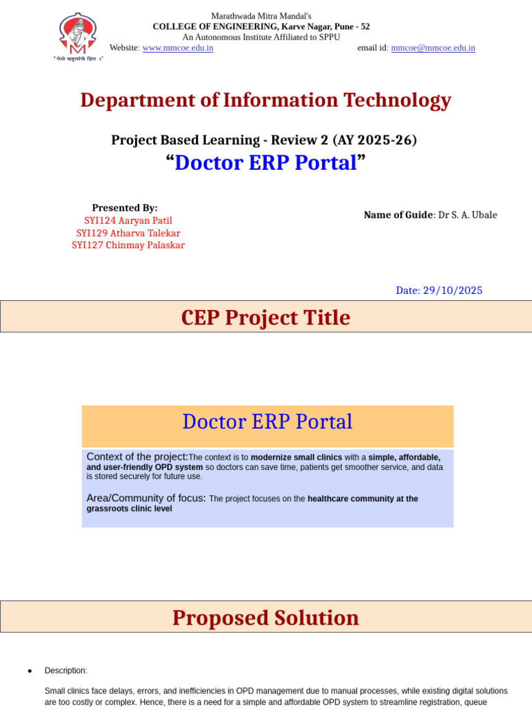 Copy of CEP Review 2 | PDF | Web Development | Information Science