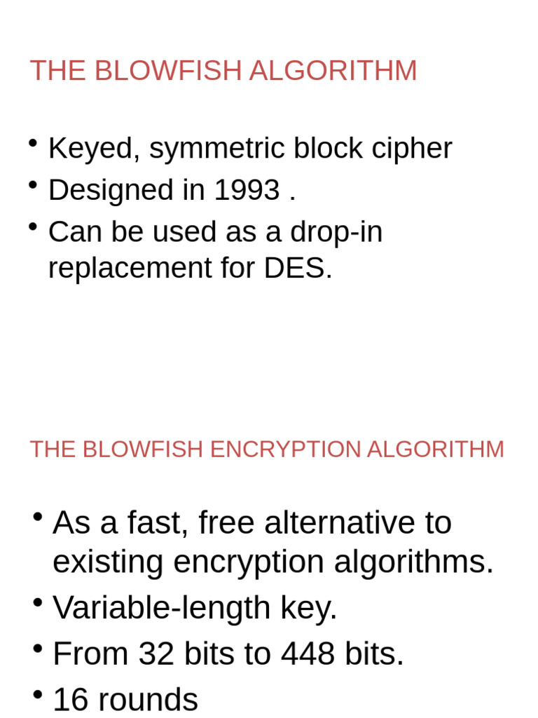 Unit-2 BlowFish Algorithm | PDF | Secure Communication | Espionage ...