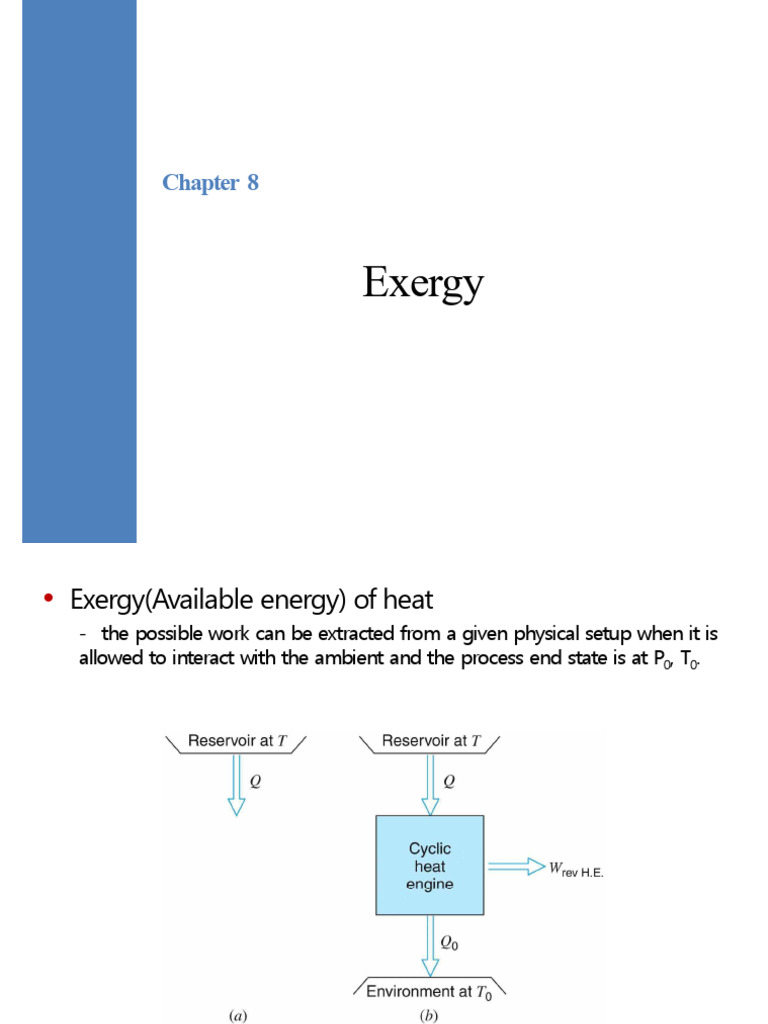 08 Exergy | PDF | Physical Quantities | Thermodynamic Properties
