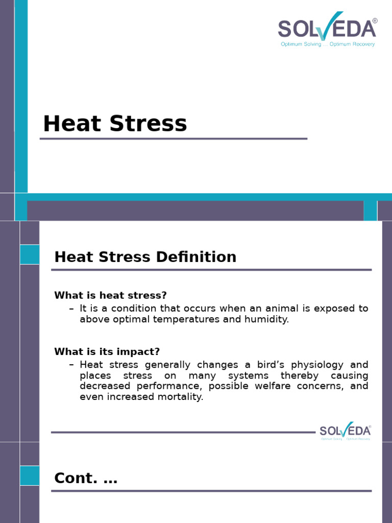 Understanding Heat Stress in Broilers | PDF | Hyperthermia | Humidity