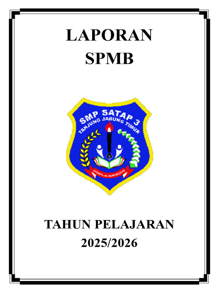 Cover SPMB | PDF