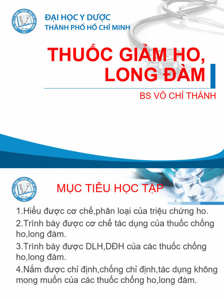 Thuoc Giam Ho Long Dam 1 - SV 1 | PDF