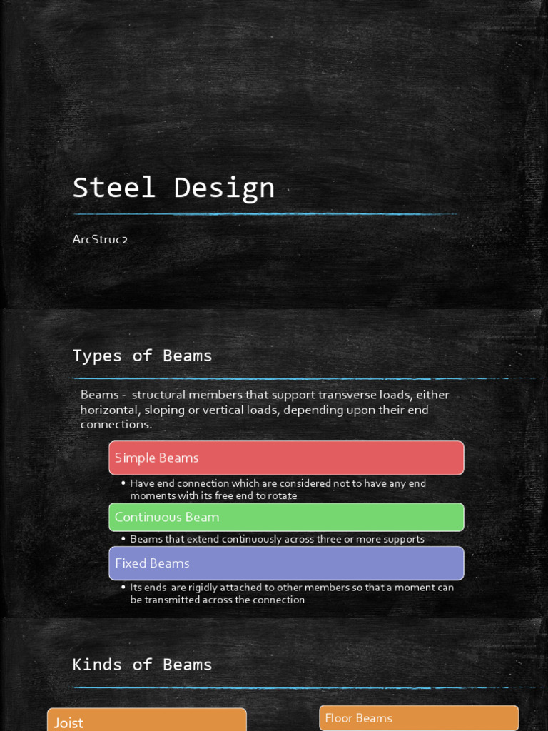Steel Design of Beams | PDF | Beam (Structure) | Bending