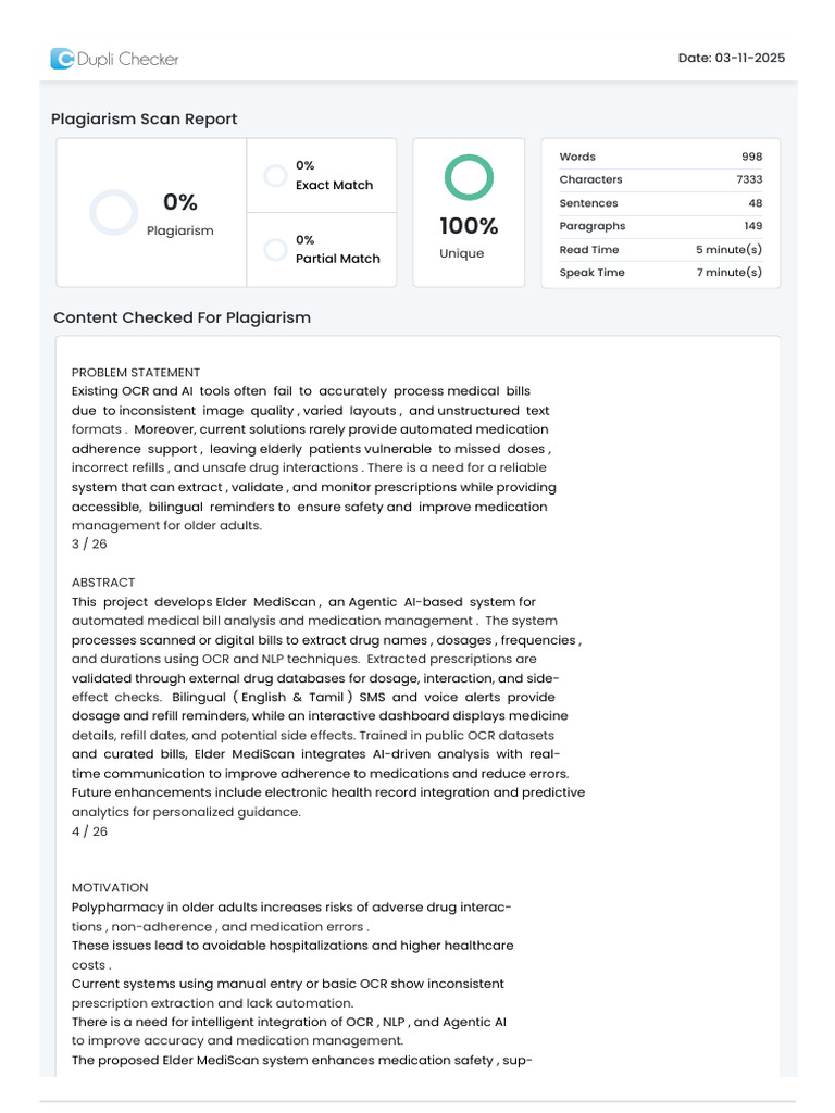 Plagiarism PPT Certificate | PDF | Optical Character Recognition | Artificial Intelligence
