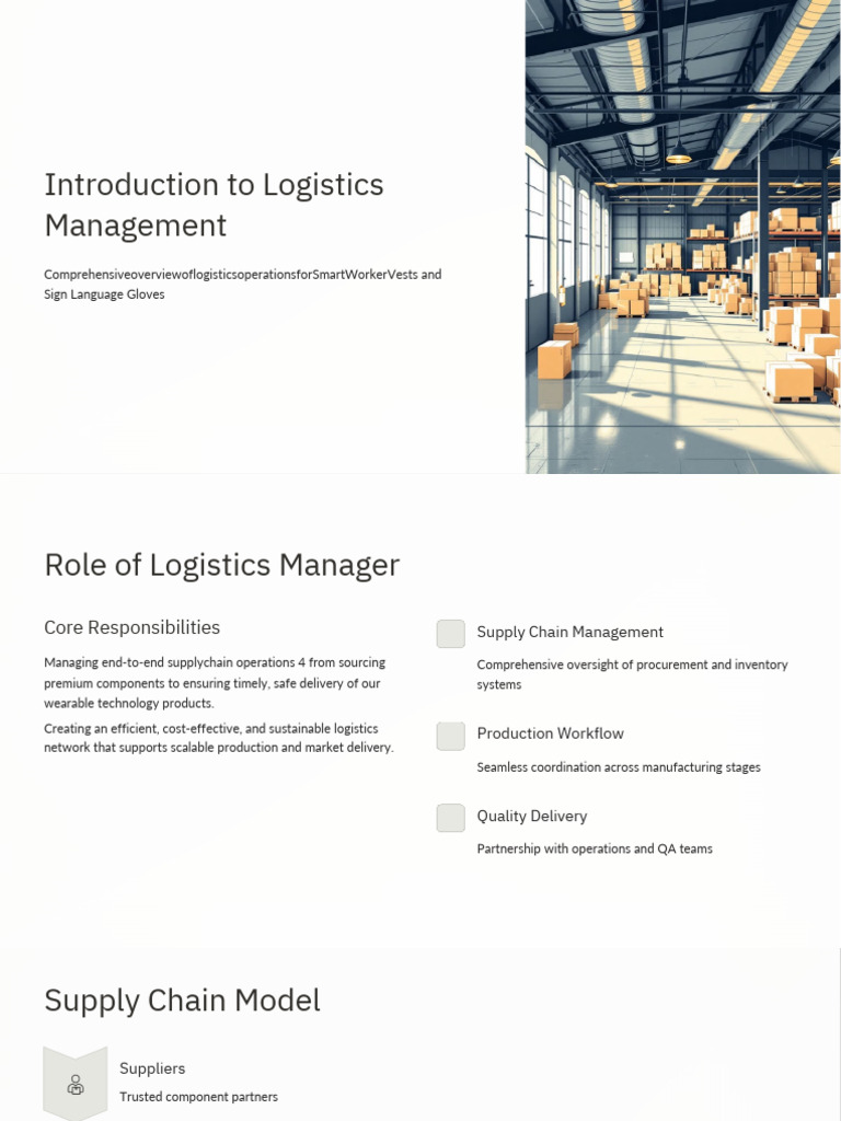 Introduction To Logistics Management - PDF 20251030 192321 0000 | PDF | Logistics | Supply Chain