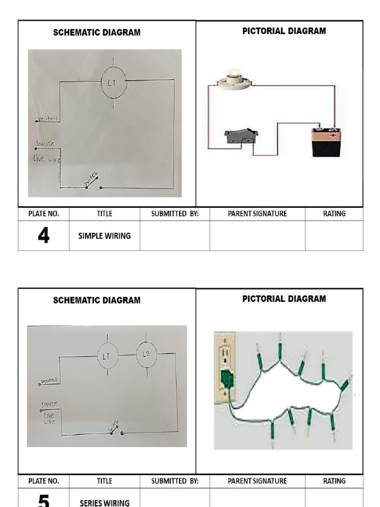 Simple Series Parallel Wiring | PDF