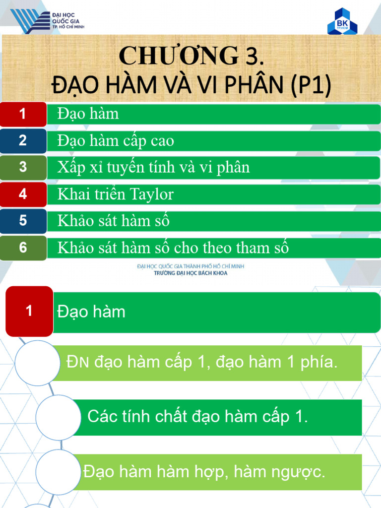 Chuong 3. Dao Ham Va VI Phan | PDF