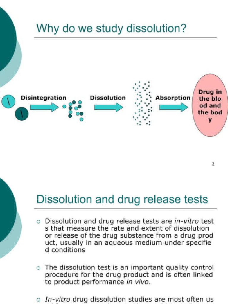 3.in Vitro Drug Drug Dissolution | PDF