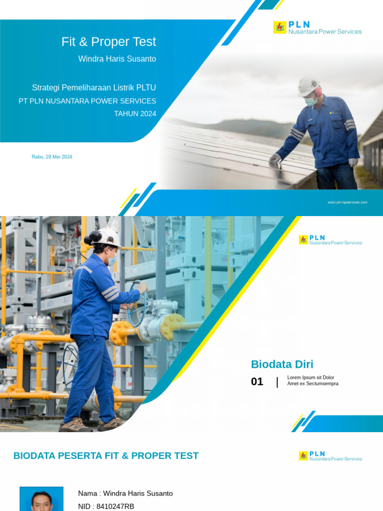 Presentasi Fit and Proper SPVD 2024 - Windra Haris Susanto | PDF