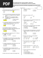 Math LET Reviewer 2025 with Solutions | PDF | Elementary Geometry ...