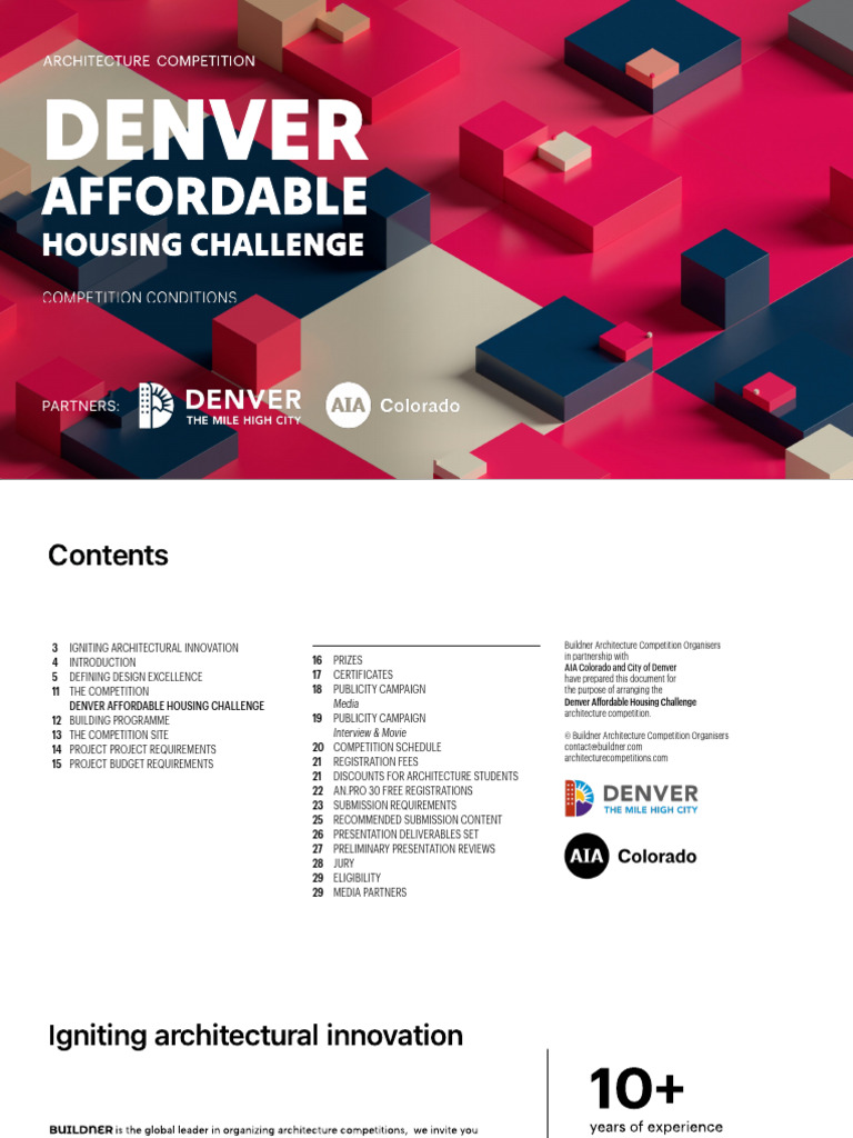 Denver Affordable Housing Challenge 2023 | PDF | Sustainability ...