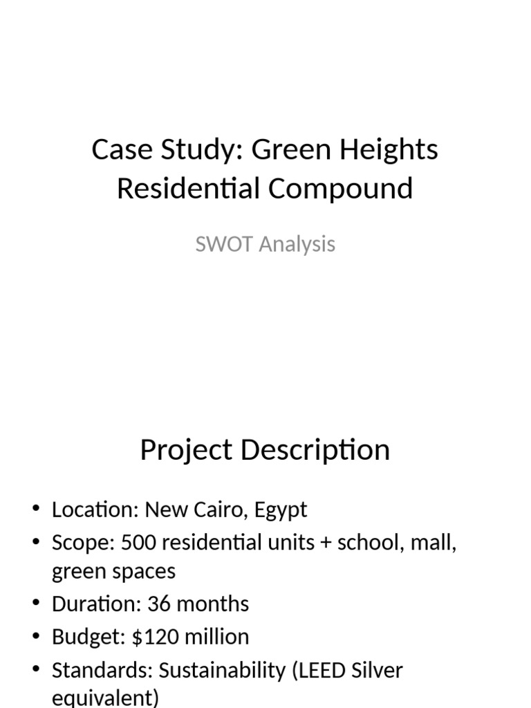 Case Study SWOT | PDF