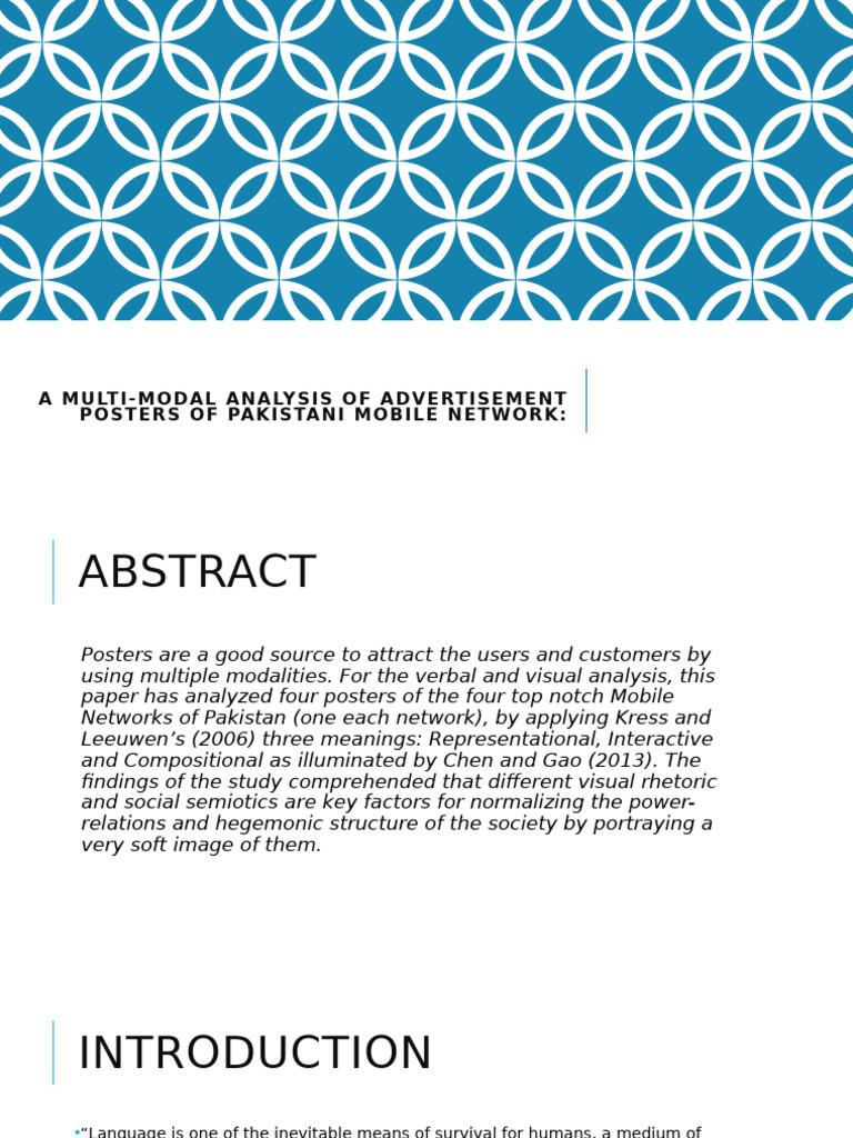 CDA Project Slides | PDF | Semiotics | Human Communication