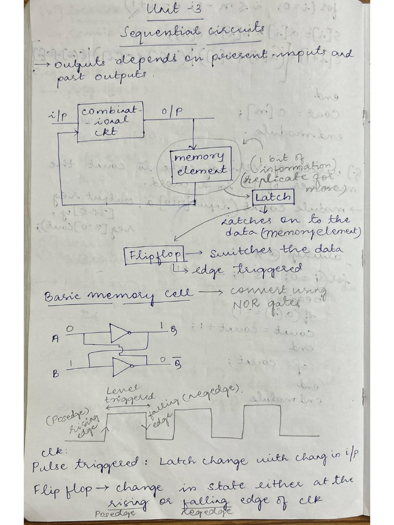 Sequential Circuits by Using Verilog Codes | PDF