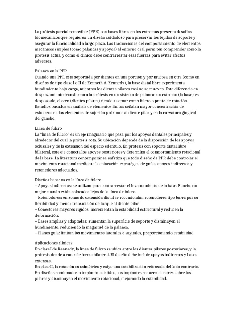 Texto PPR Palanca Fulcro | PDF | Palanca | Rotación