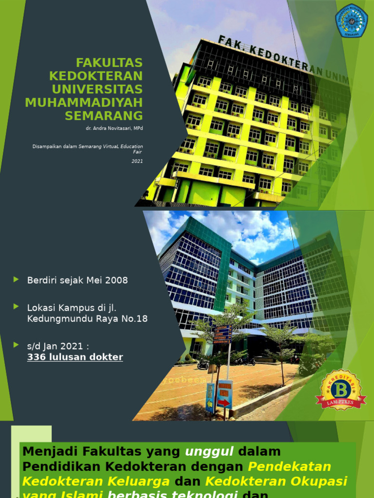 PROFIL FK UNIMUS Edu Fair | PDF