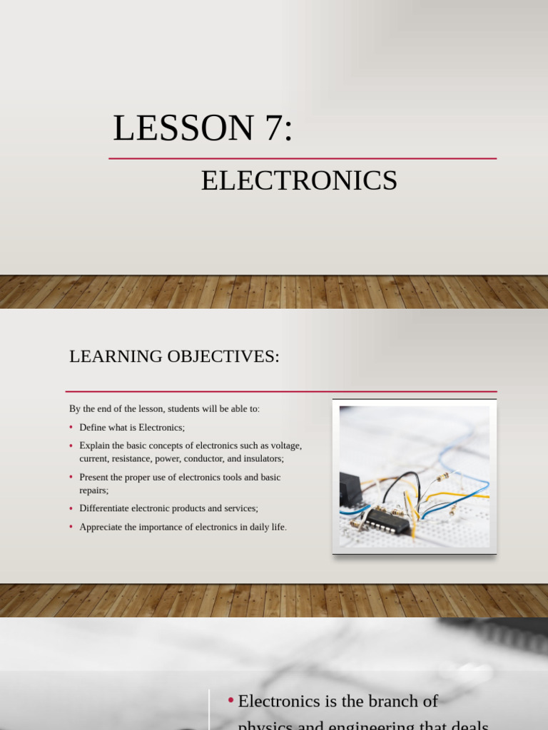 ELECTRONICS_1 (1) | PDF | Electrical Network | Electronics