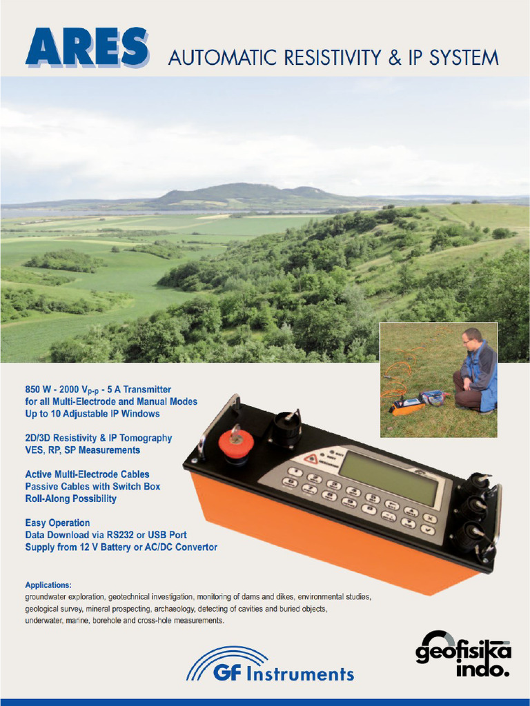 ARES 5A (Automatic Resistivity Ip System) | PDF