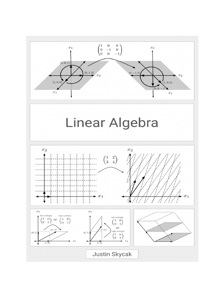 Linear Algebra Concepts by Justin Skycak | PDF | Vector Space ...