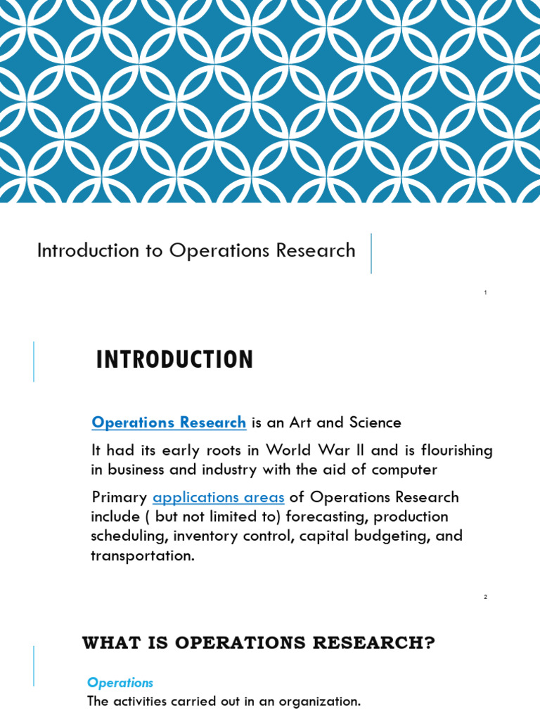 Introduction-to-Operations-Research | PDF | Operations Research ...
