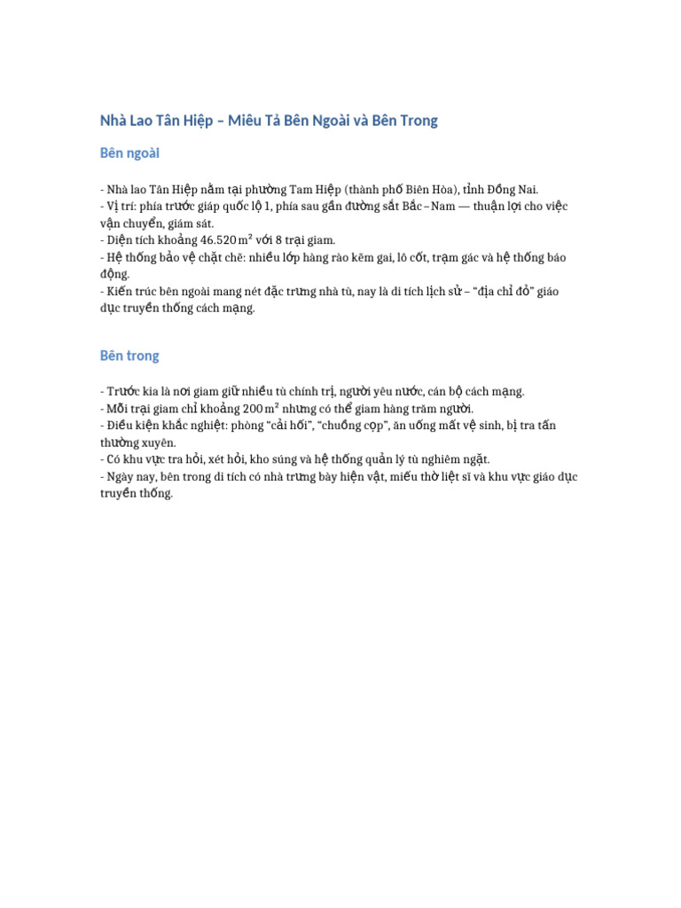 Nha Lao Tan Hiep Mieu Ta | PDF