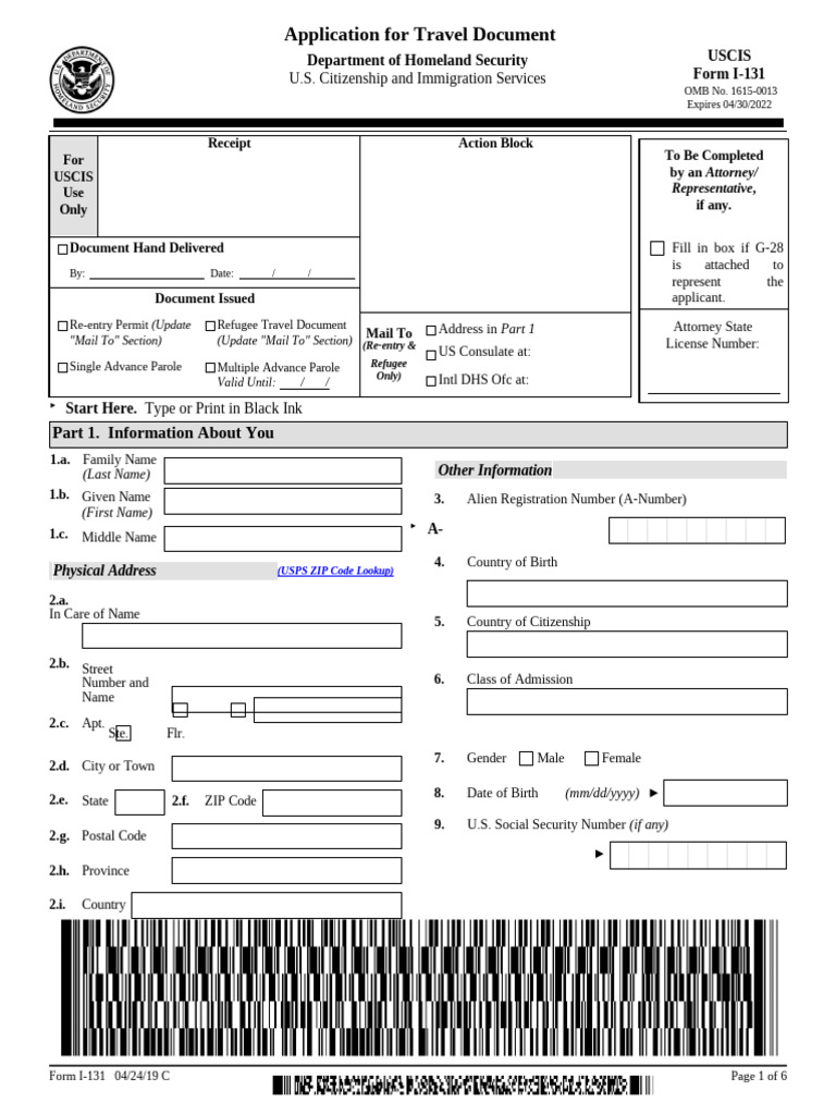 Travel Document | PDF | Zip Code | Asylum Seeker