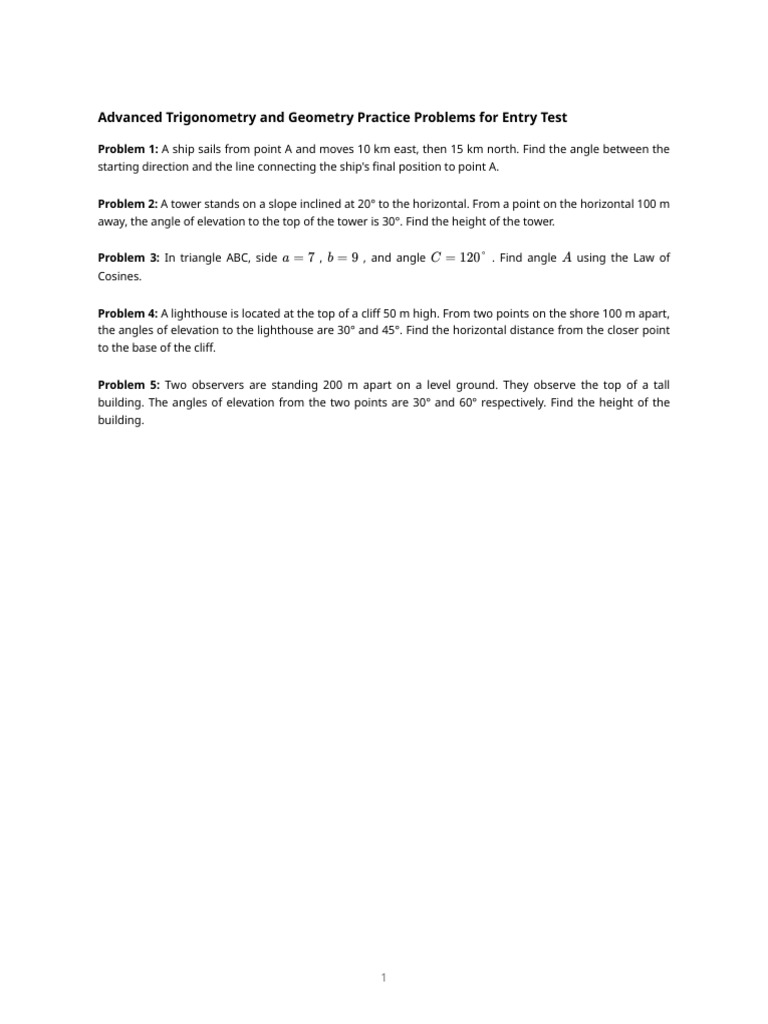 Quadratic Real Life Practice Geometry | PDF