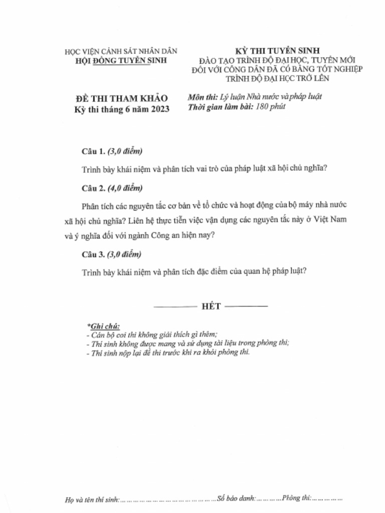 Ly Luan NNPL 2023 Vb2ca | PDF