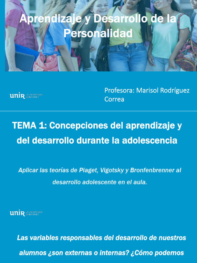 Adeper T1 - 1 - 4P | PDF | Aprendizaje | Sicología