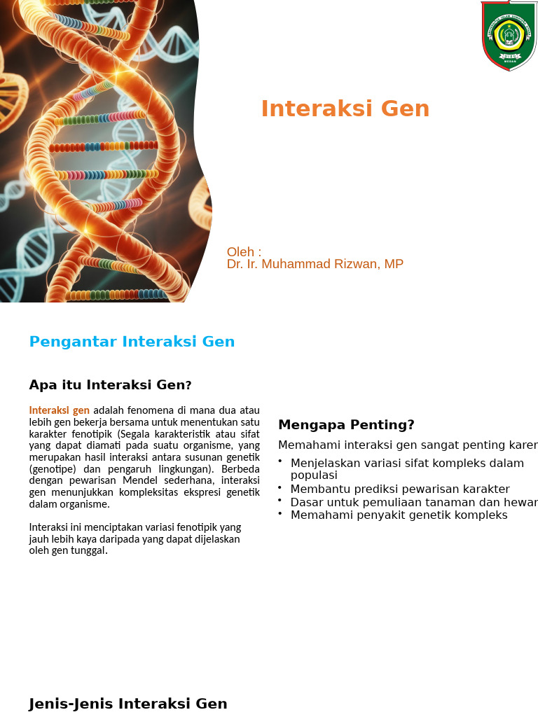 Interaksi-Gen-dalam-Genetika 6 | PDF