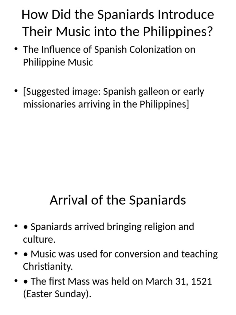 Spanish Music in The Philippines | PDF | Clef | Church Music