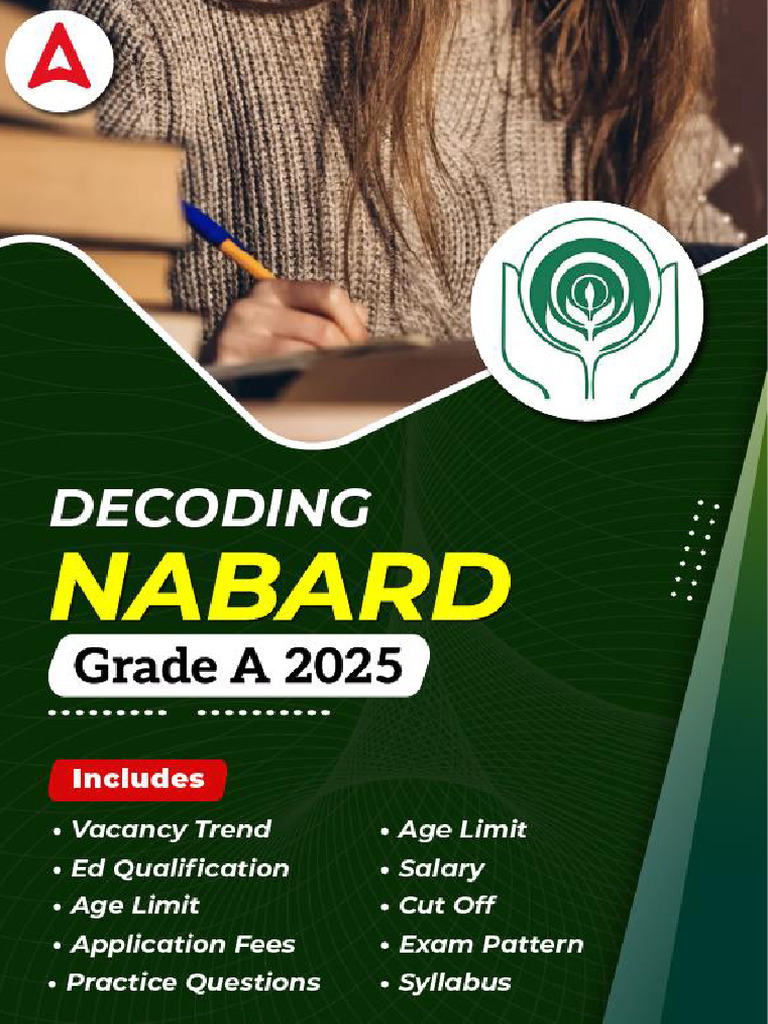 NABARD Grade A 2025 Exam Guide | PDF | Irrigation | Touchscreen