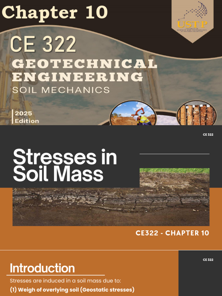 Stresses in Soil Mass | PDF | Stress (Mechanics) | Solid Mechanics