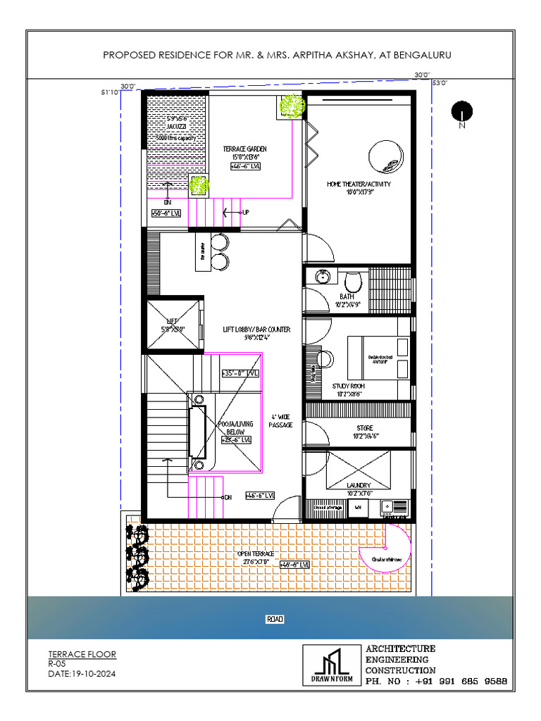 24.aar - Terrace Floor - Concept Drawing.19!10!24 | PDF