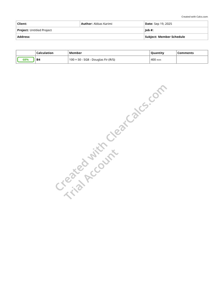 Project Defaults B4 Pdf Beam Structure Structural Engineering 3659