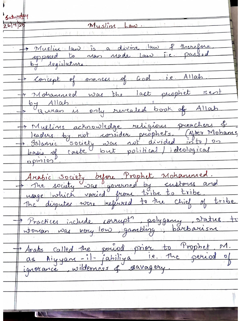 Muslim Law | PDF