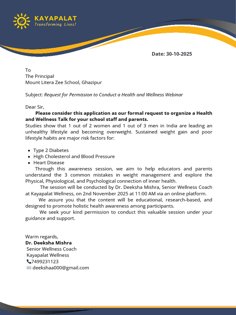 Bac Camp Letter | PDF