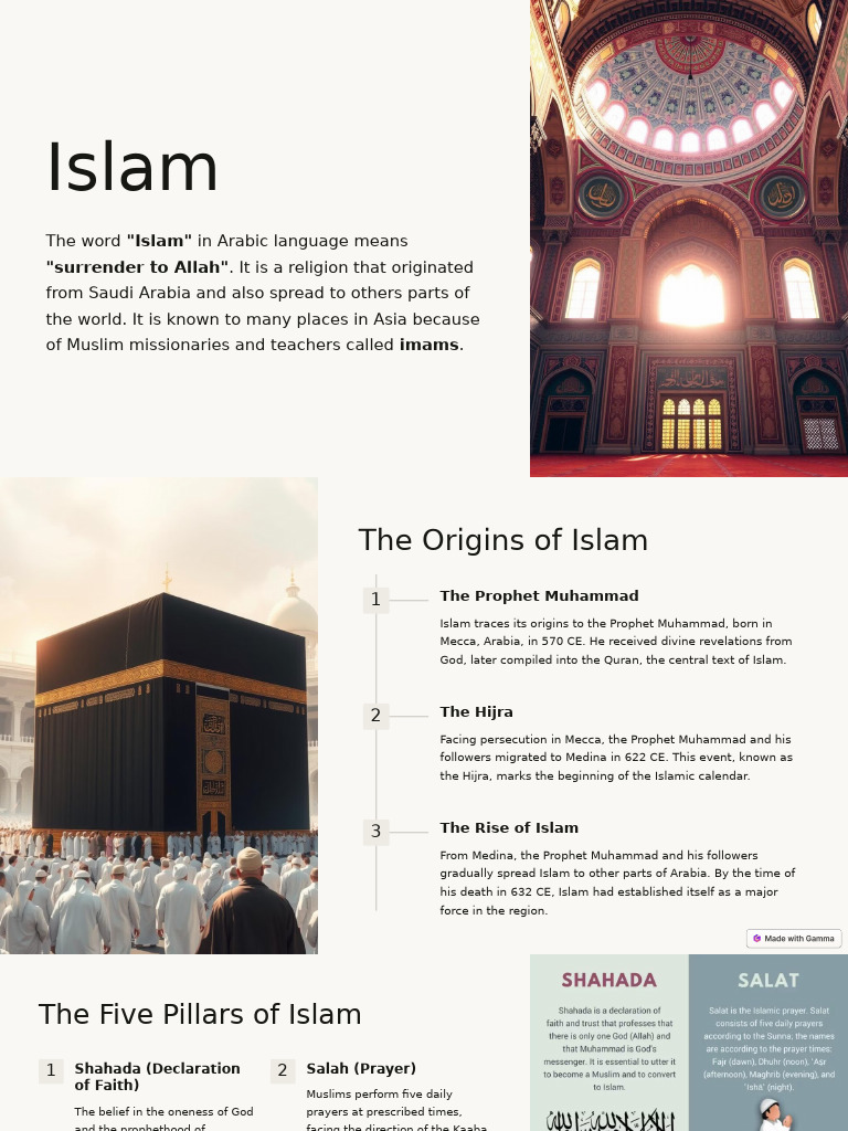 Islam | PDF | Prophets And Messengers In Islam | Muhammad