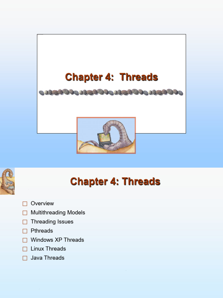 Chapter 4 Threads | PDF | Thread (Computing) | Operating System