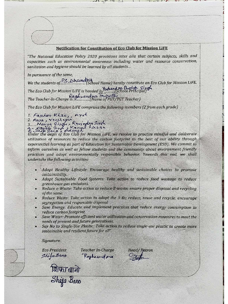 Eco Club PDF Compressed | PDF