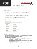 Individual Report Writing Guide | PDF | Reason | Cognitive Science