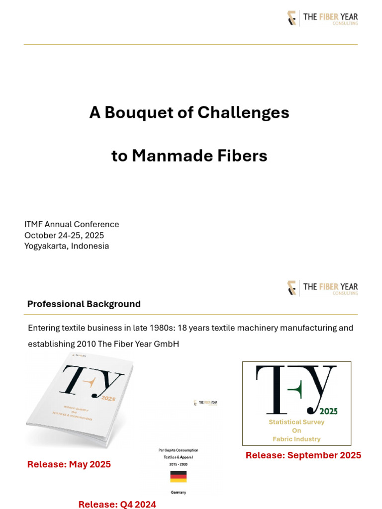 4 Fiber Session Man Made Fibers 1 Engelhardt | PDF | Textiles | Economies