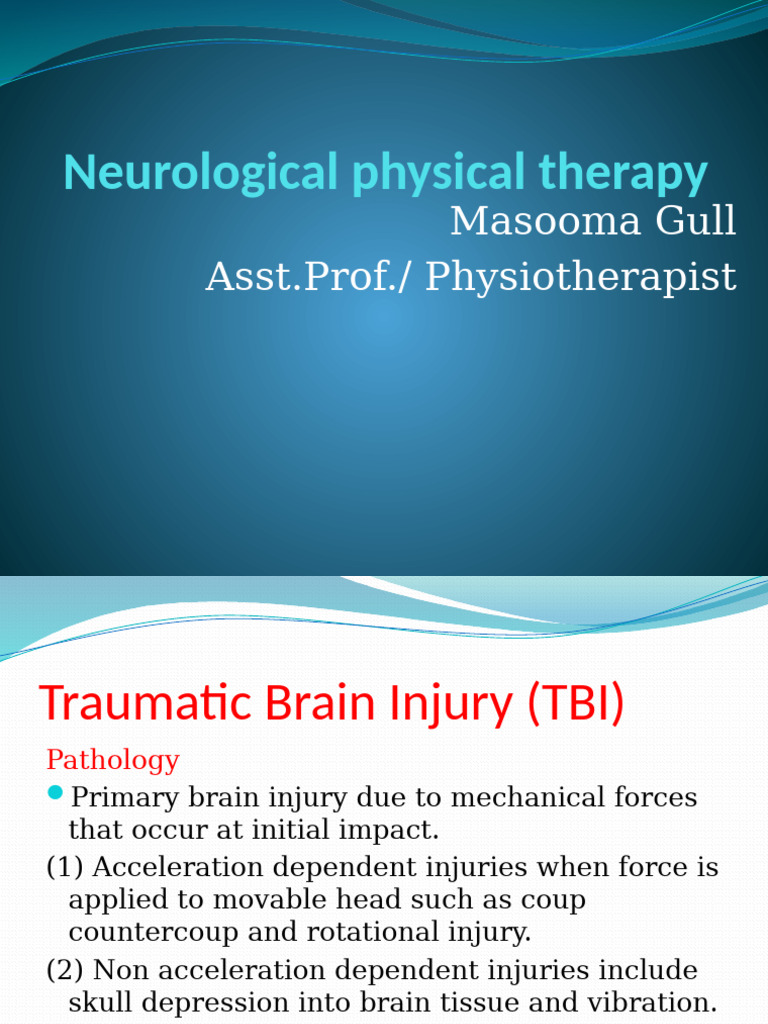 Lecture No 20 Traumatic Brain Injury | PDF | Traumatic Brain Injury | Coma