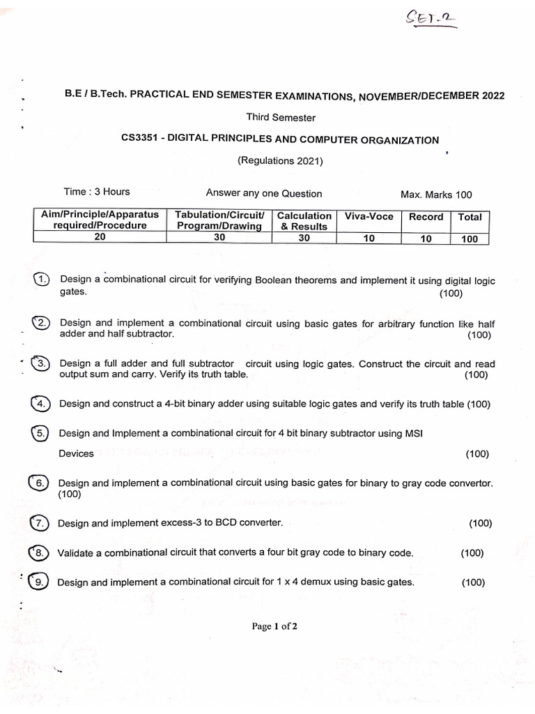 Model Lab Dpco | PDF
