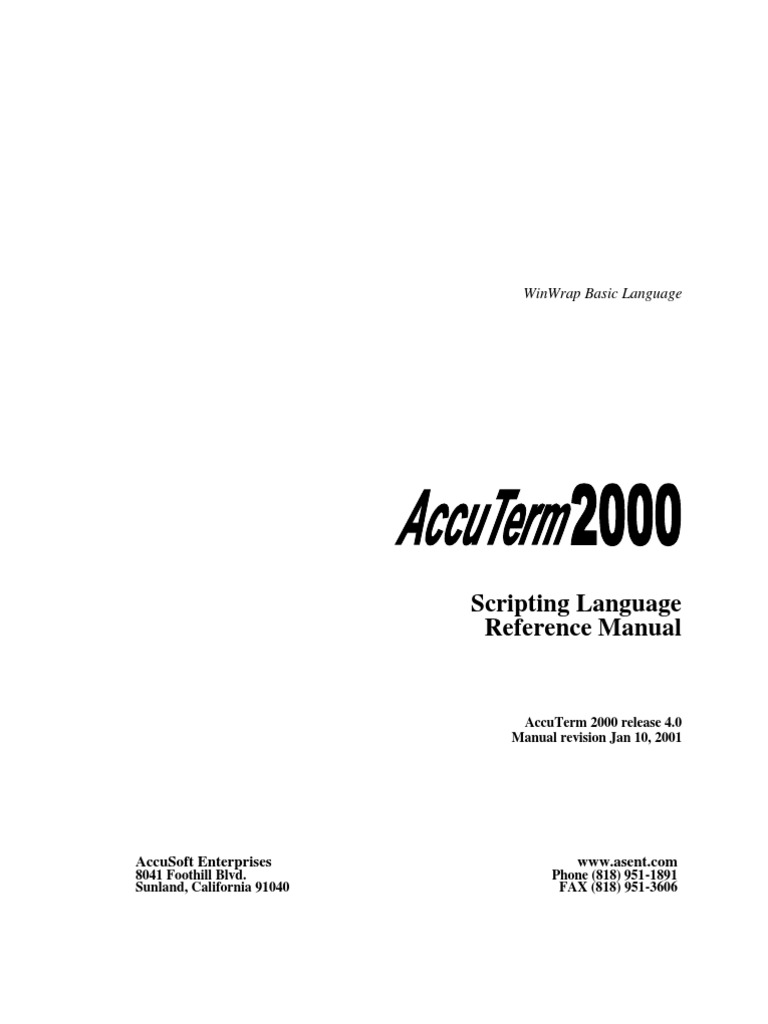 Win Wrap | PDF | Parameter (Computer Programming) | Subroutine