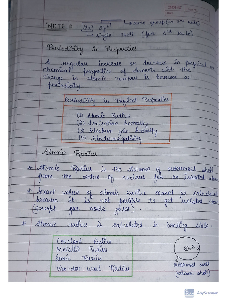 Chemistry Notes of Chap-3 (Part-2) | PDF