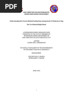 Understanding Class Cutting in Schools | PDF | Reinforcement | Action ...