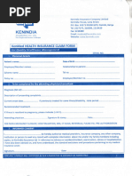 Cic Claim Form (1) | PDF