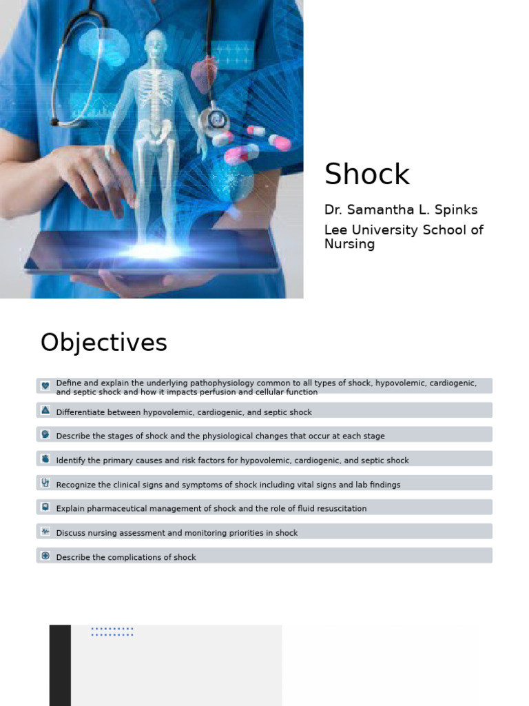 Week I Shock.sepsis | PDF | Shock (Circulatory) | Heart